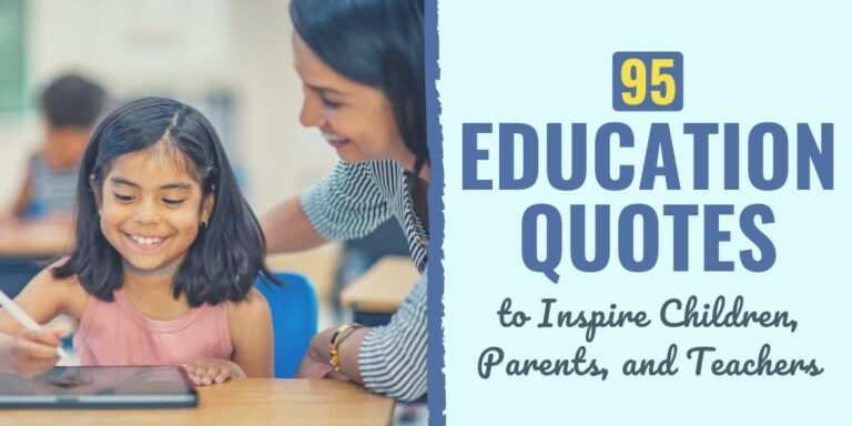 95 Education Quotes: Inspire Children, Parents, AND Teachers | Develop ...