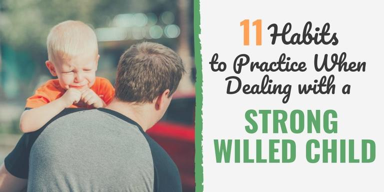 11 Habits to Practice When Dealing with a Strong Willed Child