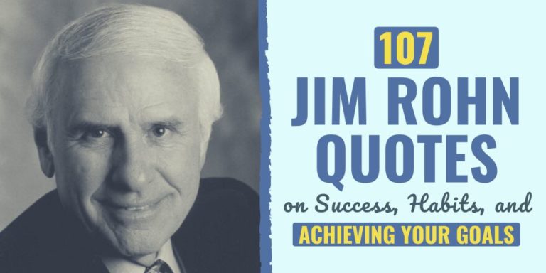 107 Jim Rohn Quotes: Success, Habits, and Achieving Your Goals ...