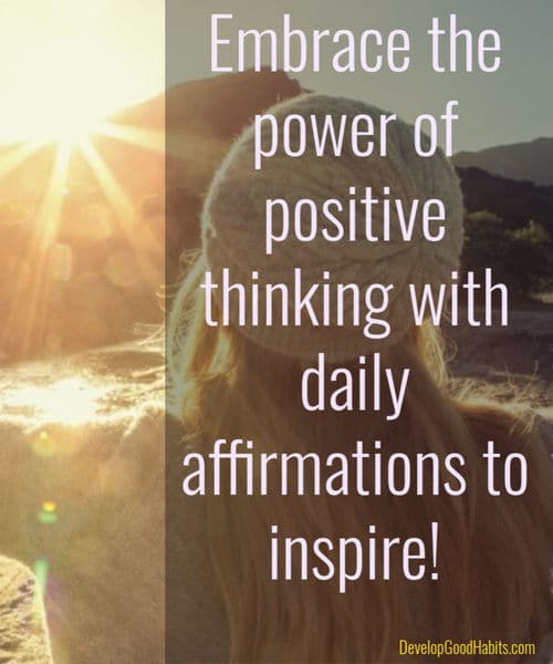 1,132 Positive Affirmations to Beat Your Negative Thinking | Develop ...