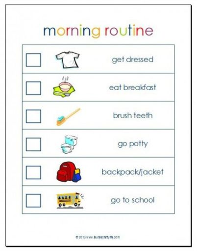 15 Morning Routine Charts to Print and Track Your Habits