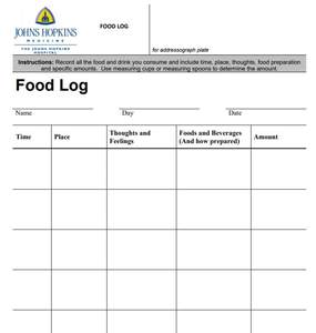 37 Food Journal & Diary Templates to Track Your Meals