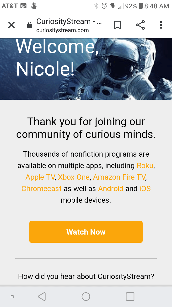 CuriosityStream Review 2022: Is it Worth the Price?