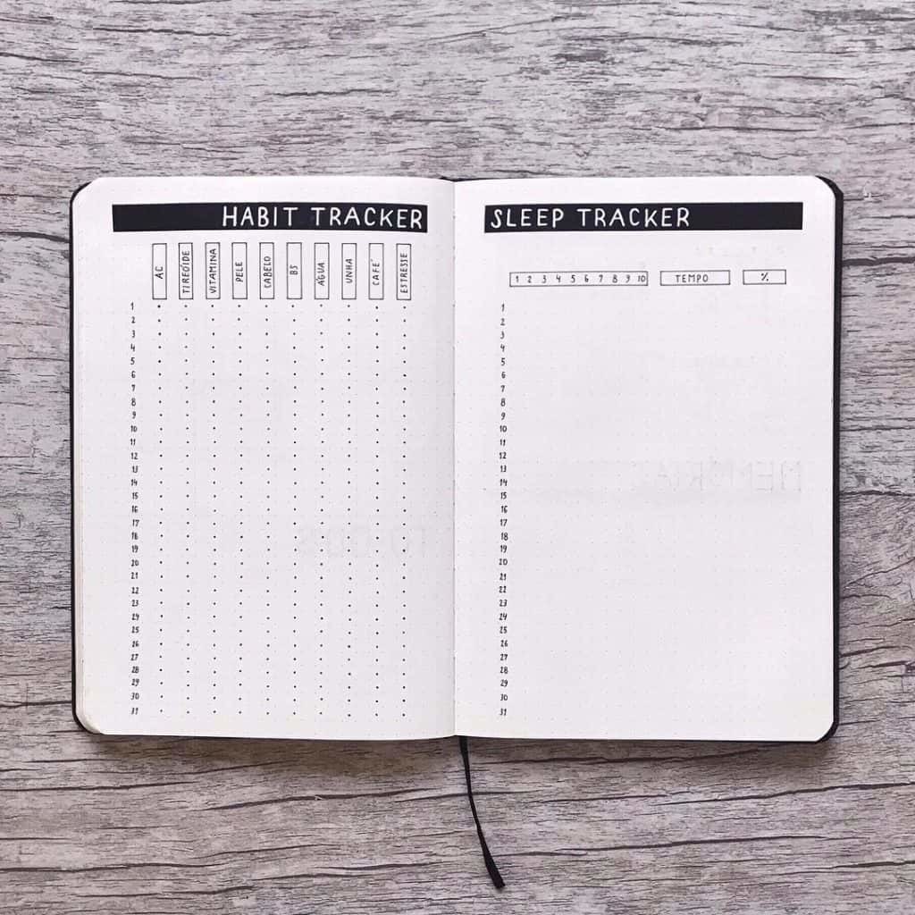 55 Bullet Journal Habit Tracker Ideas & Examples for 2022