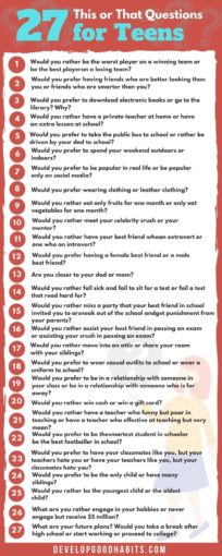 151 This or That Questions to Start a Fun Conversation | Develop Good ...