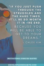 55 Motivational Exercise Quotes to Inspire Your Next Workout | Develop ...