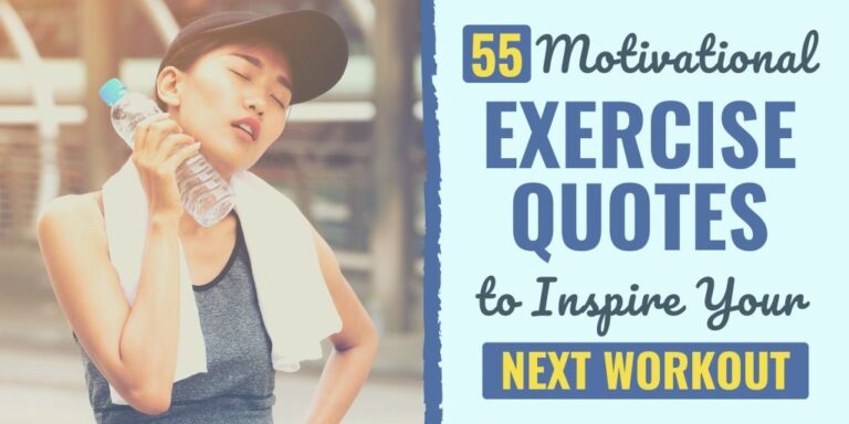 55 Motivational Exercise Quotes to Inspire Your Next Workout | Develop ...