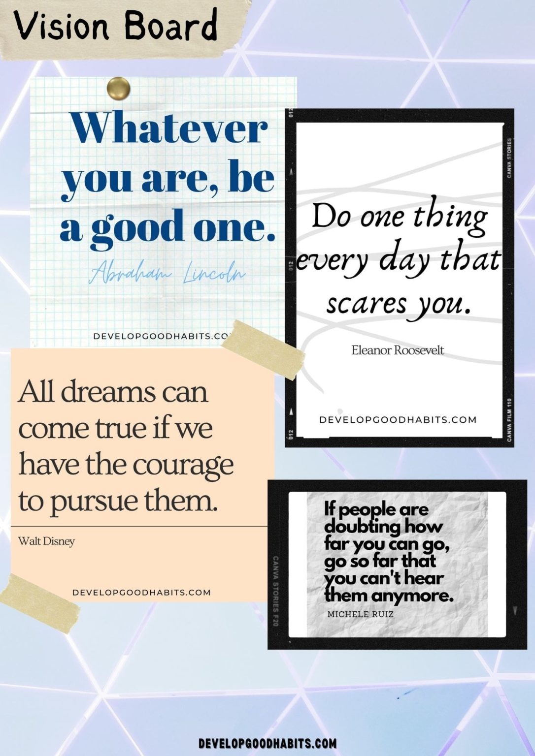 39 Free Vision Board Printables (Ignite Your Passion and Purpose ...