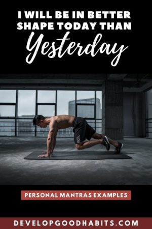 45 Personal Mantras Examples to Face the Day with Confidence | Develop ...