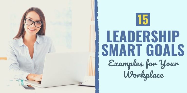 15 Leadership SMART Goals Examples for Your Workplace