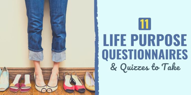 11 Life Purpose Questionnaires & Quizzes to Take in 2024 | Develop Good ...