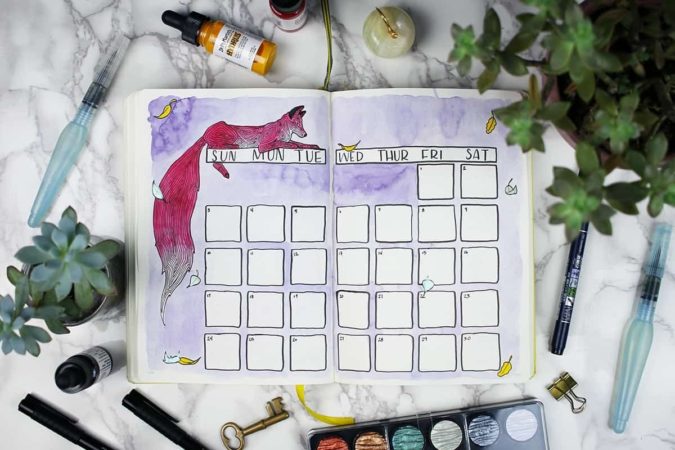 15 Fun September Bullet Journal Theme Ideas