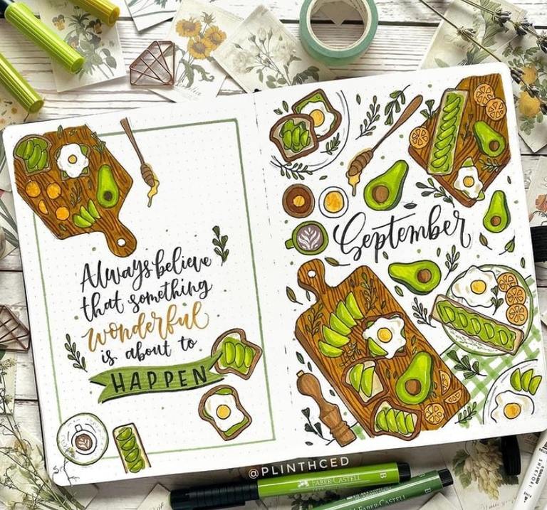15 Fun September Bullet Journal Theme Ideas