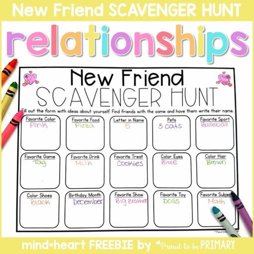 13 Printable Worksheets for All Types of Relationships | Develop Good ...