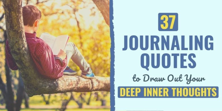 37 Journaling Quotes to Draw Out Your Deep Inner Thoughts | Develop ...