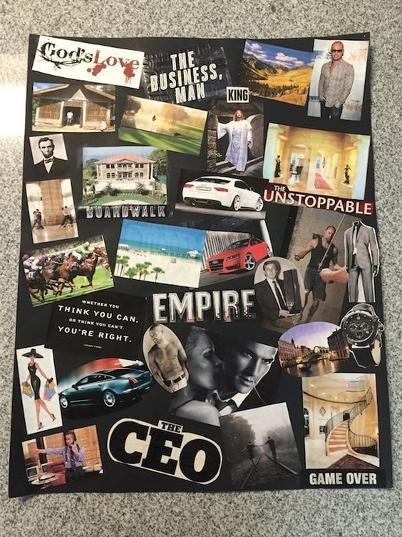 23 Vision Board Ideas for Men to Manifest Their Goals