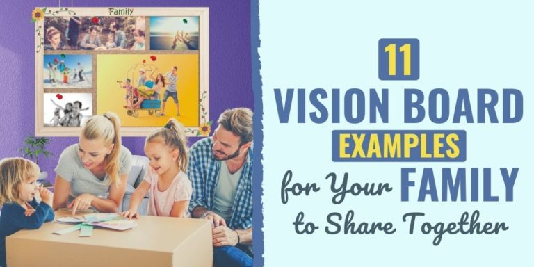 11 Vision Board Examples for Your Family to Share Together | Develop ...