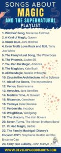 23 Enchanting Songs About Magic and the Supernatural | Develop Good Habits