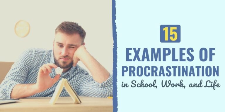 15 Examples of Procrastination in School, Work, and Life | Develop Good ...