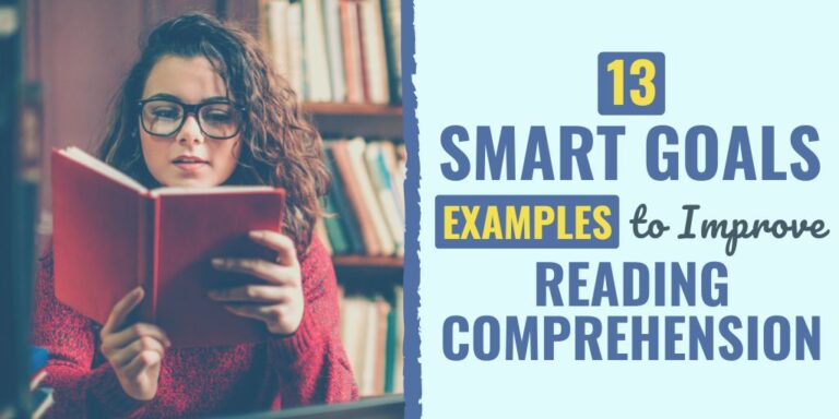 13 SMART Goals Examples to Improve Reading Comprehension | Develop Good ...