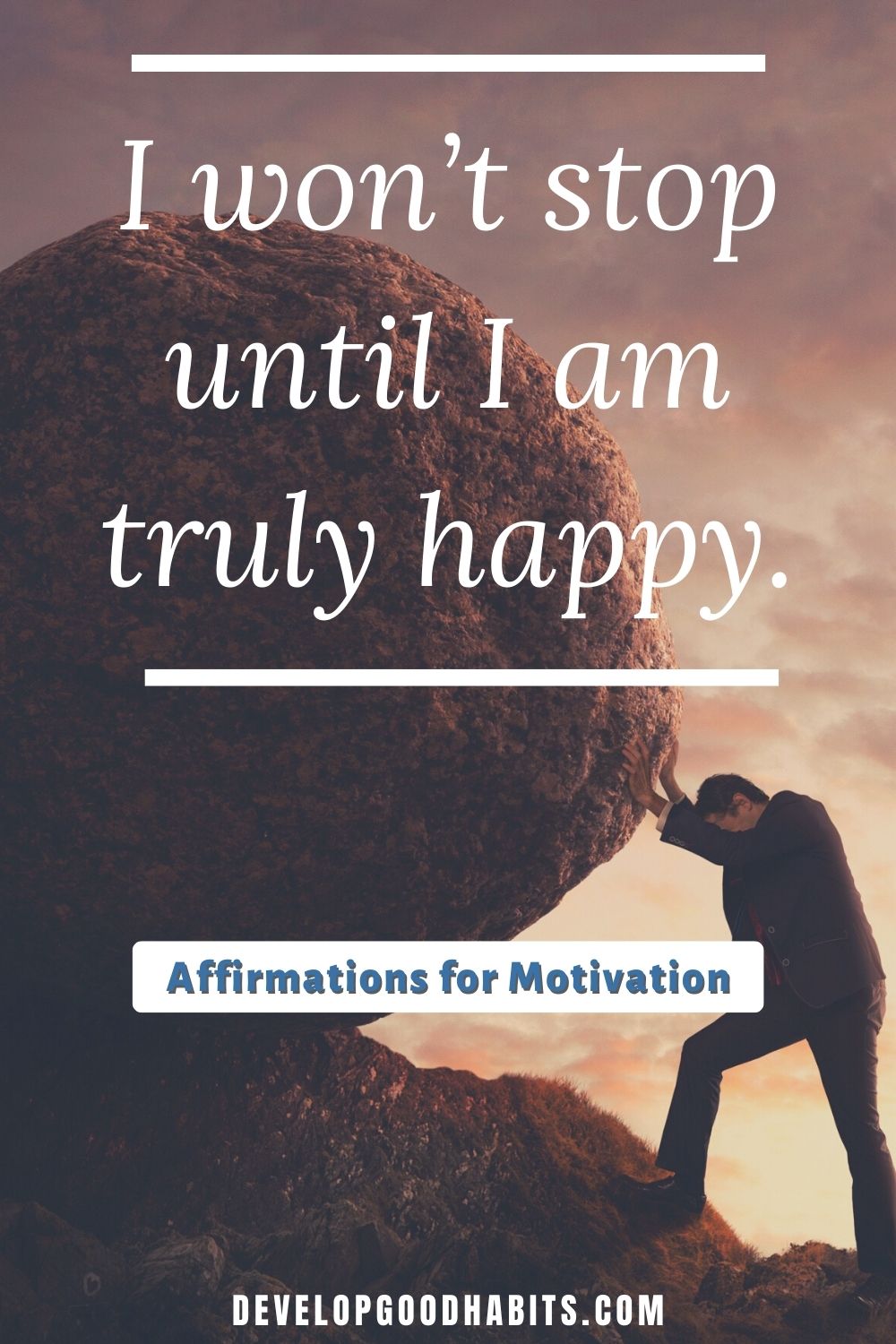 101 Daily Motivational Positive Affirmations for 2024 | Develop Good Habits