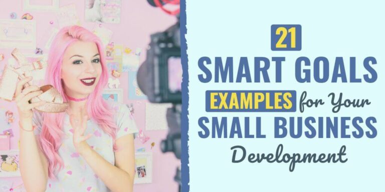 21 SMART Goals Examples for Your Small Business Development | Develop ...