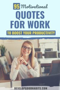 95 Motivational Quotes for Work to Boost Your Productivity | Develop ...