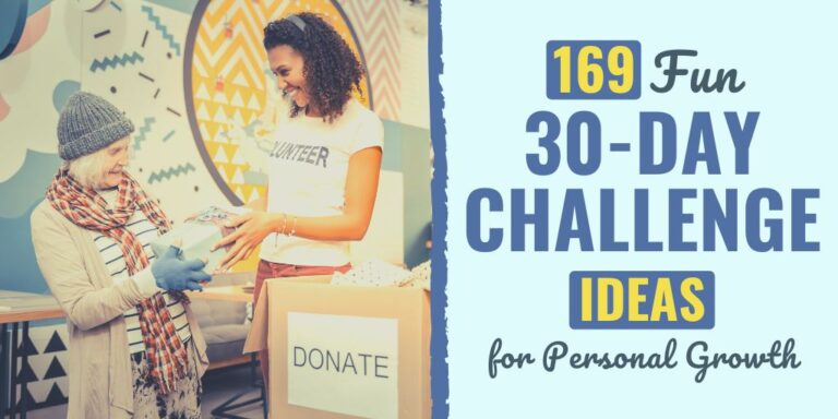 169 Fun 30-Day Challenge Ideas for Personal Growth