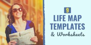 9 Life Map Templates & Worksheets for 2024 | Develop Good Habits