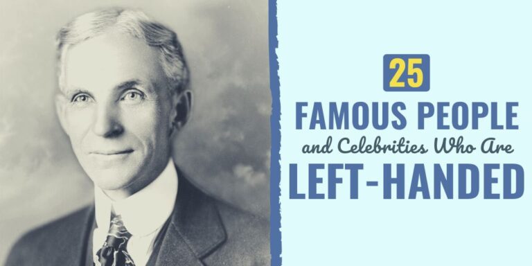 25 Famous People and Celebrities Who Are Left-Handed | Develop Good Habits